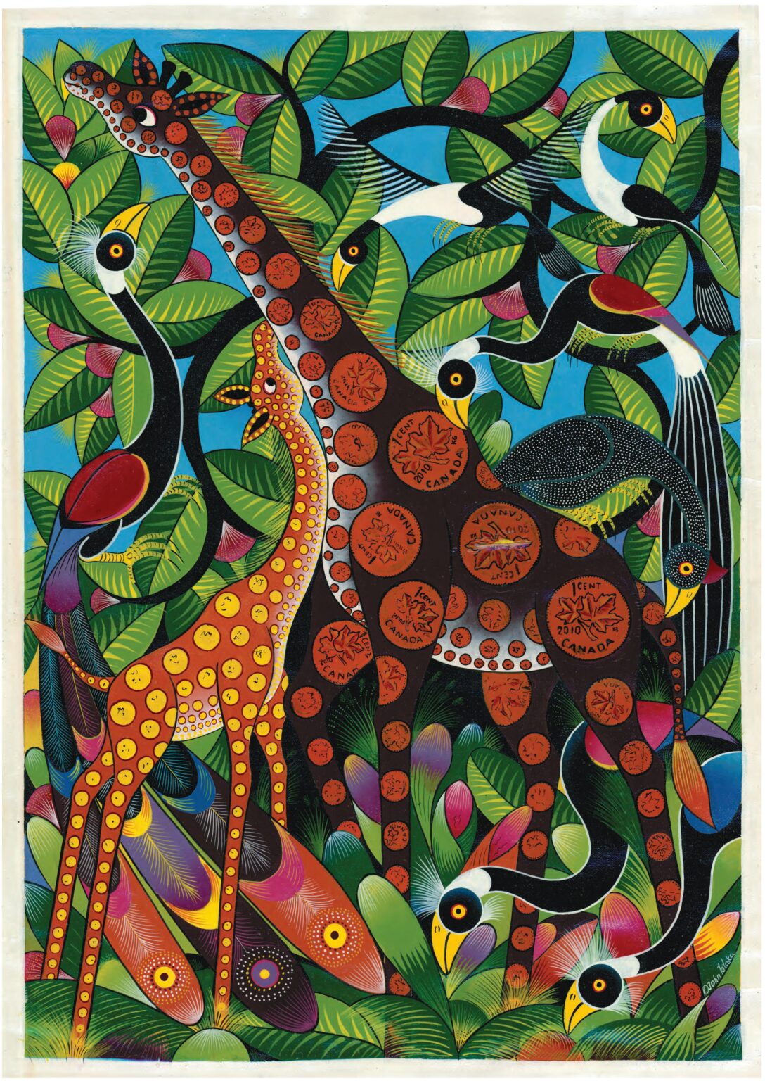 Myrna Gabbidon – “The Giraffe Lady” - Debu Magazine