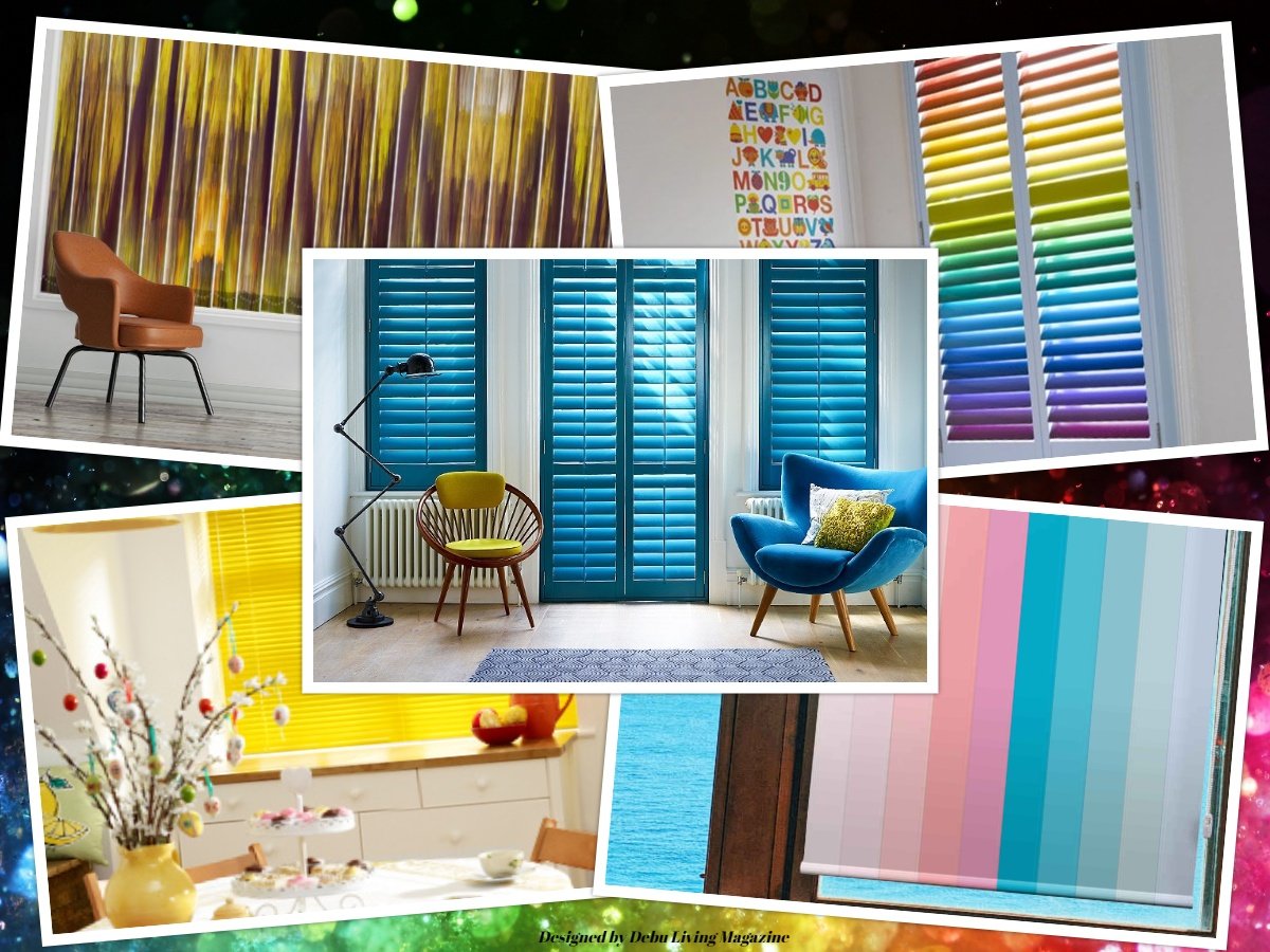 Spruce Up Your Windows with Bold-Coloured Blinds - Debu Magazine